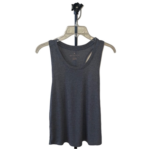 Danskin | Tops | Danskin Gray Ribbed Tank Top | Poshmark